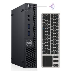 dell mini pc windows 11 pro optiplex 3060 mini computers,intel i7-8700t up to 4.0ghz,32gb ddr4 1tb m.2 nvme ssd,ax210 built-in wifi 6e,hdmi dual monitor support,wireless touch keyboard(renewed)