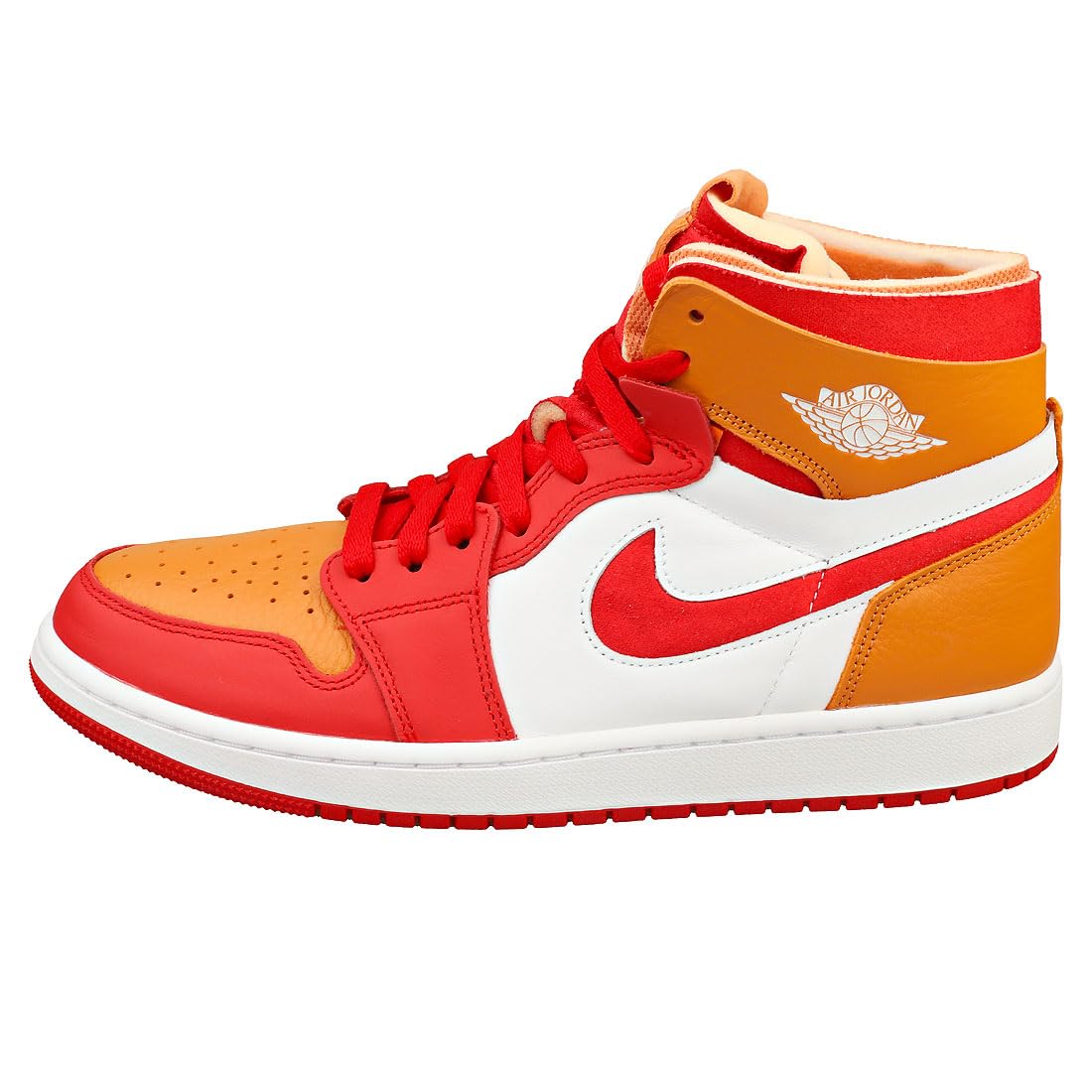 Women's Jordan 1 Zoom Air CMFT Fire Red/Fire Red-Hot Curry (CT0979 603) - 10.5