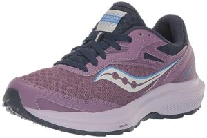 saucony women's cohesion tr16 sneaker, haze/night, 10