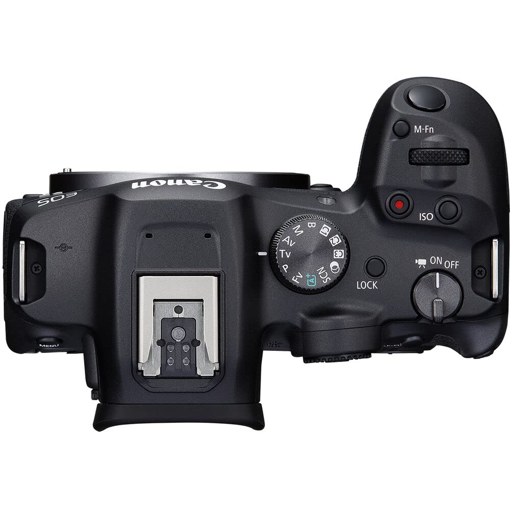 Canon EOS R7 Mirrorless Camera (5137C002) + Sony 64GB Tough SD Card + Bag + Charger + LPE6 Battery + Card Reader + Corel Photo Software + HDMI Cable + Flex Tripod + Hand Strap + More (Renewed)