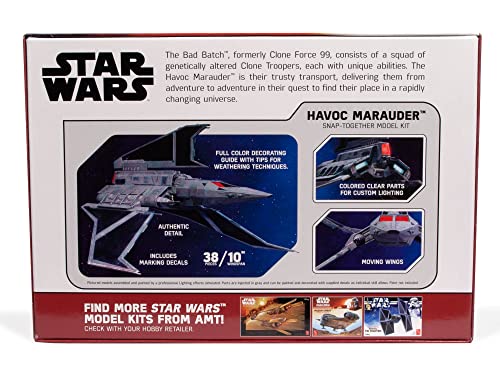 AMT Star Wars: The Bad Batch Havoc Marauder 1:144 Scale Model kit