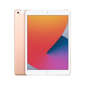 apple computer ipad (8th gen.) - 128gb - wi-fi+4g - gold (renewed premium)