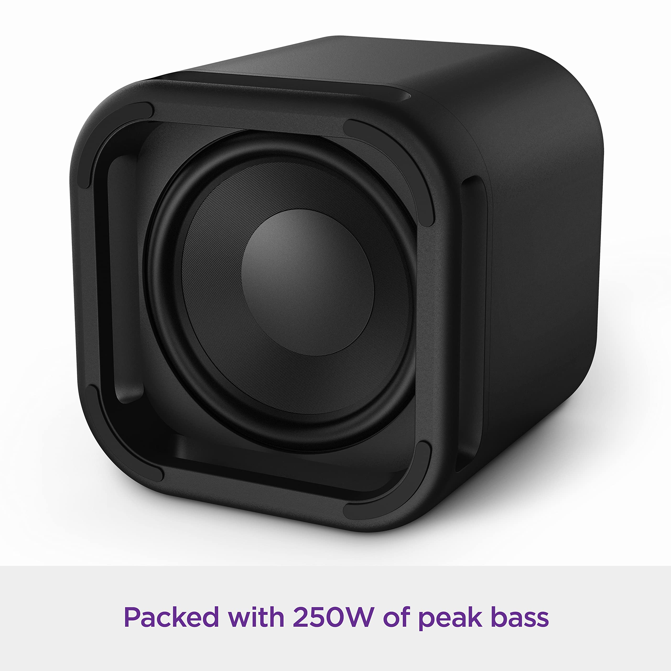 Roku Wireless Bass Pro, Subwoofer for Roku Streambar, Roku Streambar Pro, and Roku Wireless Speakers