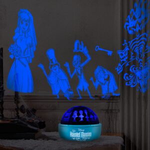 The Haunted Mansion LED ShadowLights Blue Rotating Projector 2022