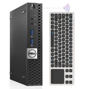 dell mini pc windows 10 pro, optiplex 7040 mini computers,i7 6700t desktop,32gb ram 512gb m.2 nvme m.2 ssd micro pc,ax210 built-in wifi 6e,hdmi dual 4k monitor support (renewed)