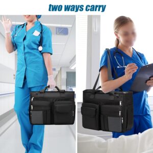 Utility Tote Bag for Work Women Teacher Nurse Diaper Carry on Carryon Weekend Trip Weekender Overnight Travel Groceries Appriceation Gift for New Nurse Teaching Nursing School Student Graduation