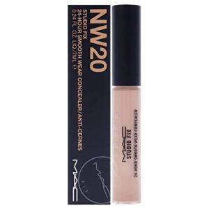 mac studio fix 24 hour smooth wear concealer - nw20 concealer women 0.23 oz