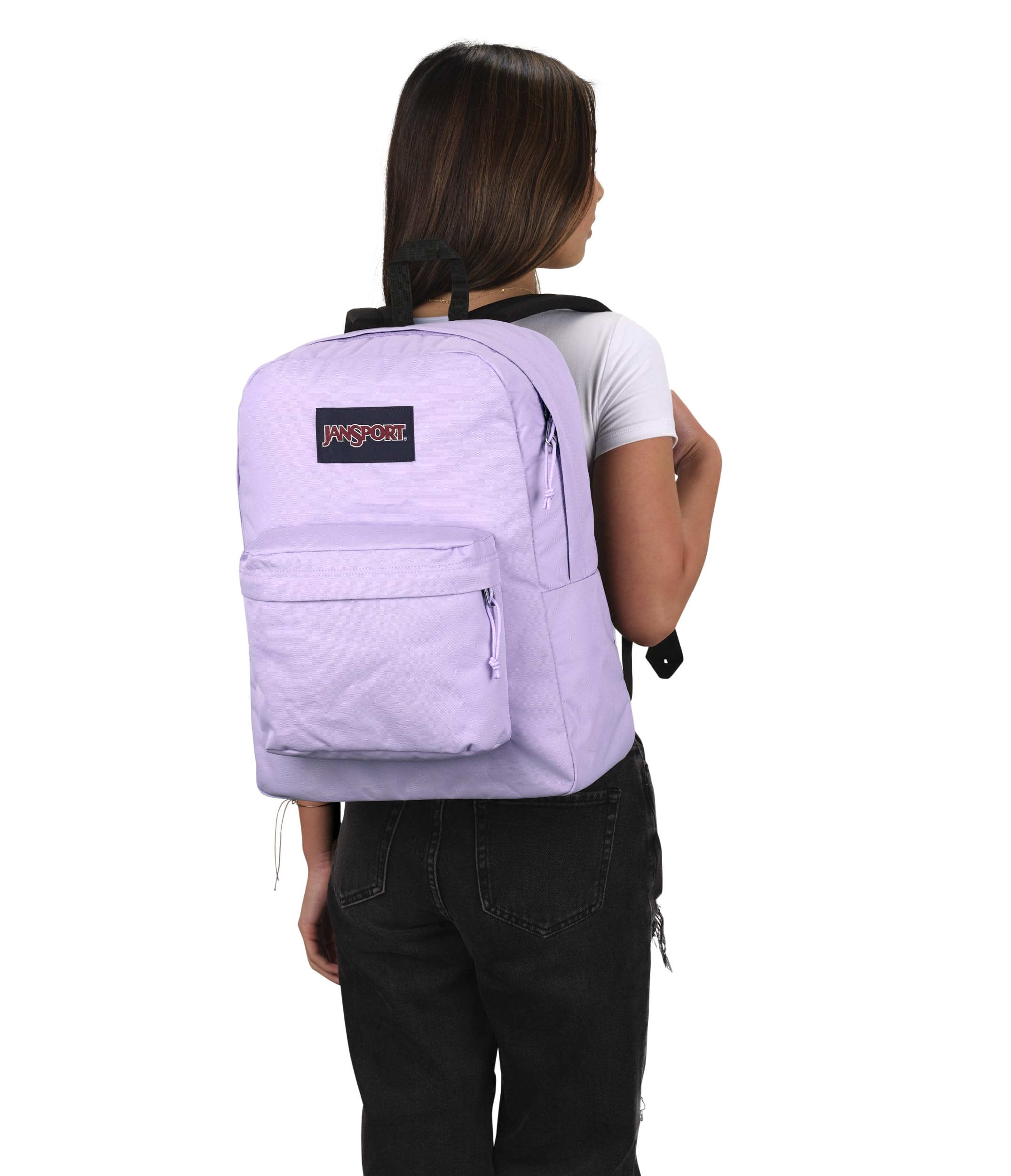 JanSport SuperBreak, Pastel Lilac, One Size