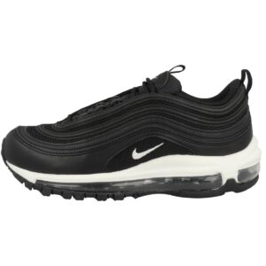 nike women's air max 97, black/black/white, size 6.5