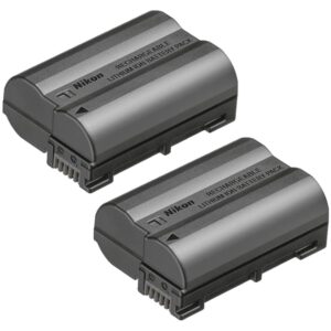 nikon 27213 en-el15c rechargeable li-ion battery (2-pack)