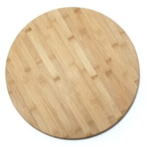 RoomForLife - Solid Bamboo Turntable - 14 inch Diameter Multi use Lazy Susan