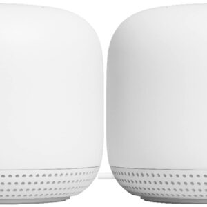 Google Nest WiFi Access Point Non-Retail Packaging - Connect to AC2200 Mesh Wi-Fi 2nd Gen (2-Pack, Snow)