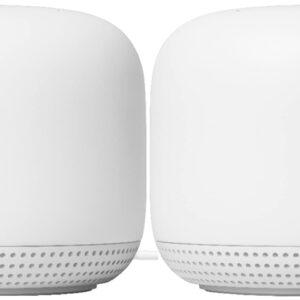 Google Nest WiFi Access Point Non-Retail Packaging - Connect to AC2200 Mesh Wi-Fi 2nd Gen (2-Pack, Snow)