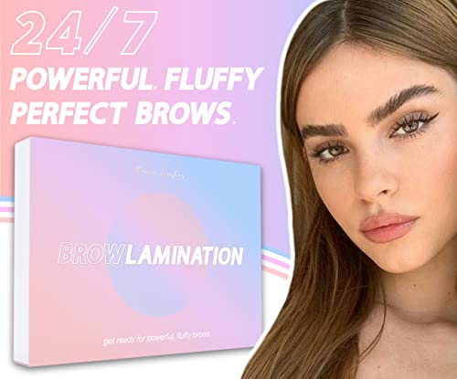 Brow Lamination Kit by Beau | Professional Eyebrow Lamination Kit with Keratin Conditioning | Instant DIY Eye Brow Lift Kit for Fuller, Thicker, Beautiful Brows | Easy to Use & Long Lasting Results