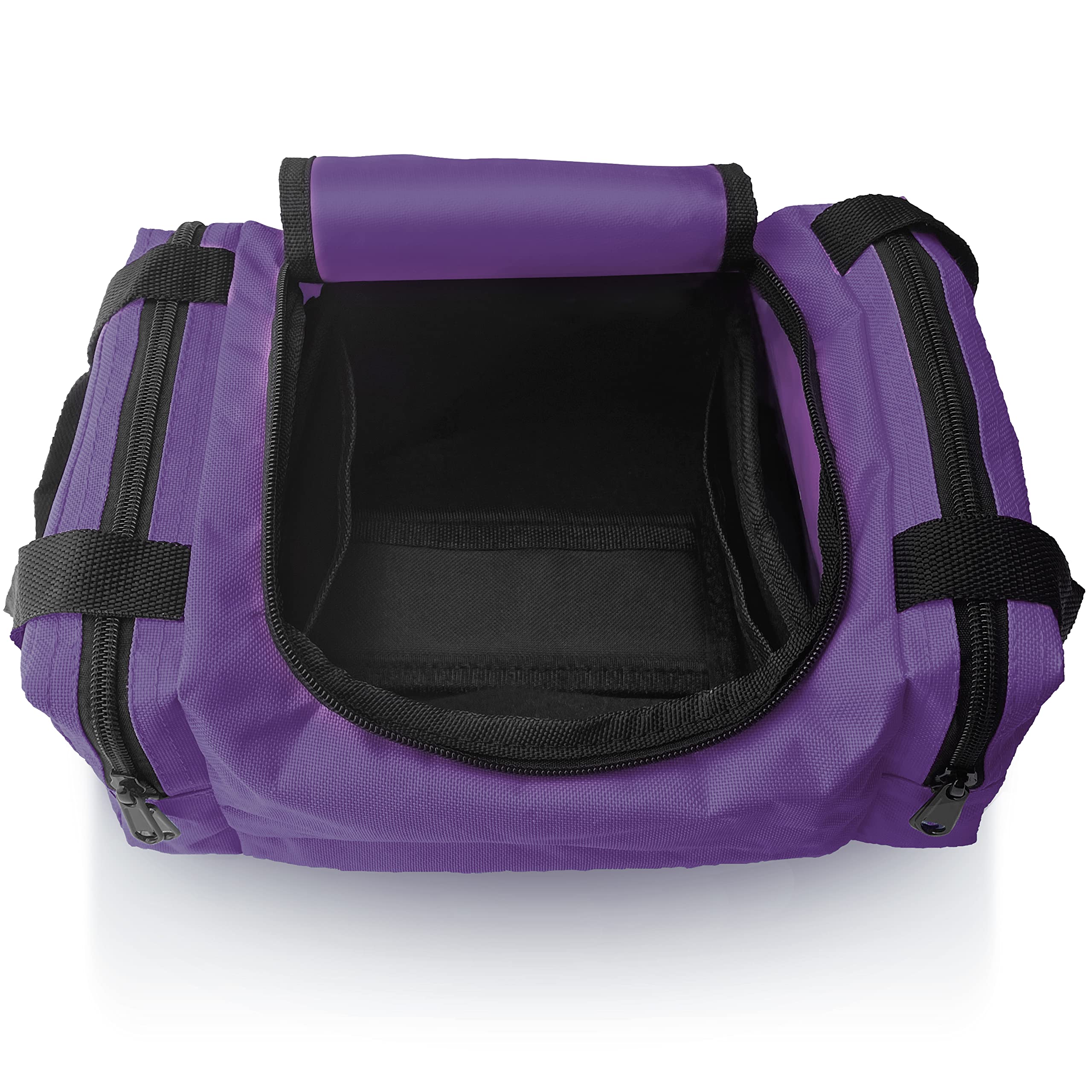 ASA TECHMED First Aid Responder EMS Emergency Medical Trauma Bag EMT, Fire Fighter, Police Officer, Paramedics, Nurse, Purple