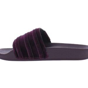 adidas Originals Adillette Slides Womens Shoes Size 6, Color: Dark Purple