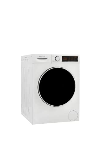 Hamilton Beach HBFW3205 Fullsize Washer-LED Digital Display Panel-5 Wash Cycles-Front Load Design-2.2 cu ft, 24 inch Wide, White