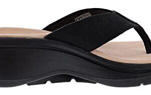 Skechers Women's Go Walk Arch Fit- Five Stars Sandals, Black, 8 M