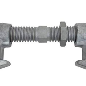 Mytee Products (4 Pack) SEA Rail Shipping Container Bridge Fittings Clamp - 380 mm Clamp - Used to Connect Shipping Containers Together