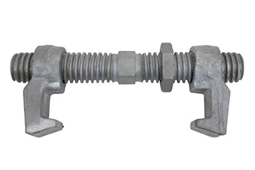 Mytee Products (4 Pack) SEA Rail Shipping Container Bridge Fittings Clamp - 380 mm Clamp - Used to Connect Shipping Containers Together