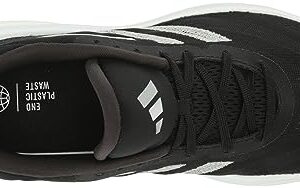 adidas Women's Supernova 3 Sneaker, Core Black/Wonder Silver/White, 8.5