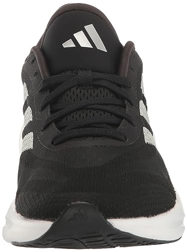 adidas Women's Supernova 3 Sneaker, Core Black/Wonder Silver/White, 8.5