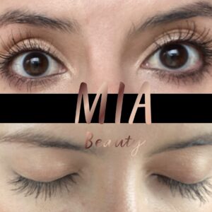 MIA Beauty Eyelash Growth Enhancer Serum Grows Longer Eyelash, Eyebrow Boosts, Healthier Lash And Thicker Lashes Natural Eyelashes Premium Eyebrows Enhancing Luscious Lashes, Serum, 1.0 Count