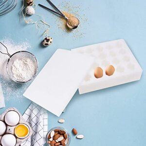 Mobestech Foam Egg Cartons 2pcs Proof Crate Storage Storing Dampening Holder for Pe Padding Container Containers Practical Fixing Fixator Egg No Sound Grids Foam Resistant Kitchen Cushion