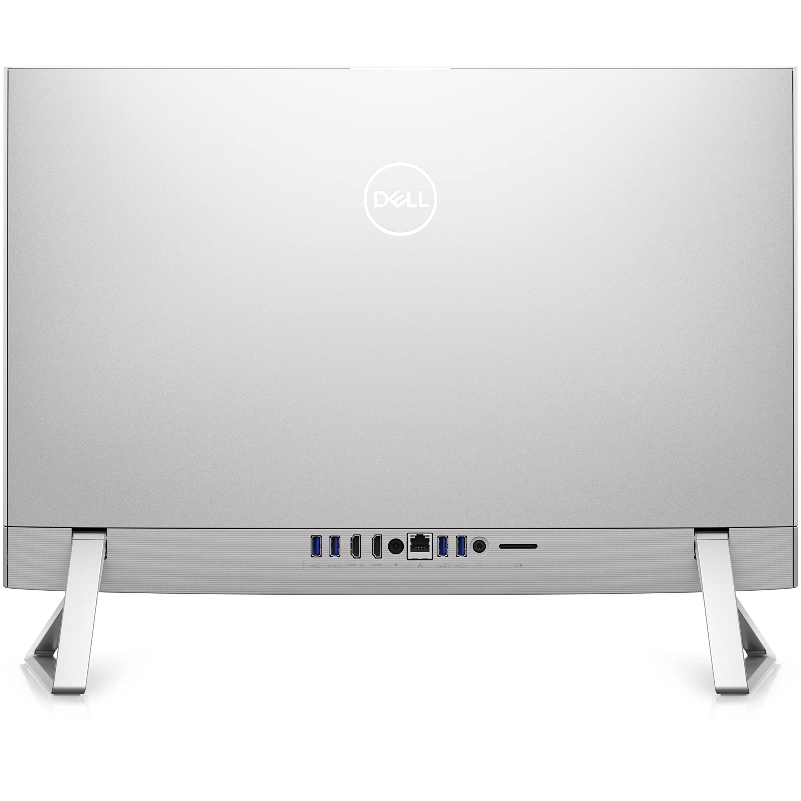 Dell 2023 Inspiron 24 5410 23.8" Touchscreen FHD Business All-in-One Desktop Computer, 12th Gen Intel 10-Core i5-1235U, 64GB DDR4 RAM, 2TB PCIe SSD, WiFi 6, Bluetooth 5.2, Pearl White, Windows 11 Pro