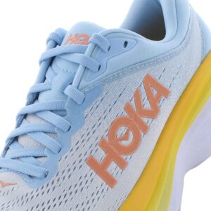 HOKA ONE ONE Bondi 8 Womens Shoes Size 8, Color: Summer Song/Country Air