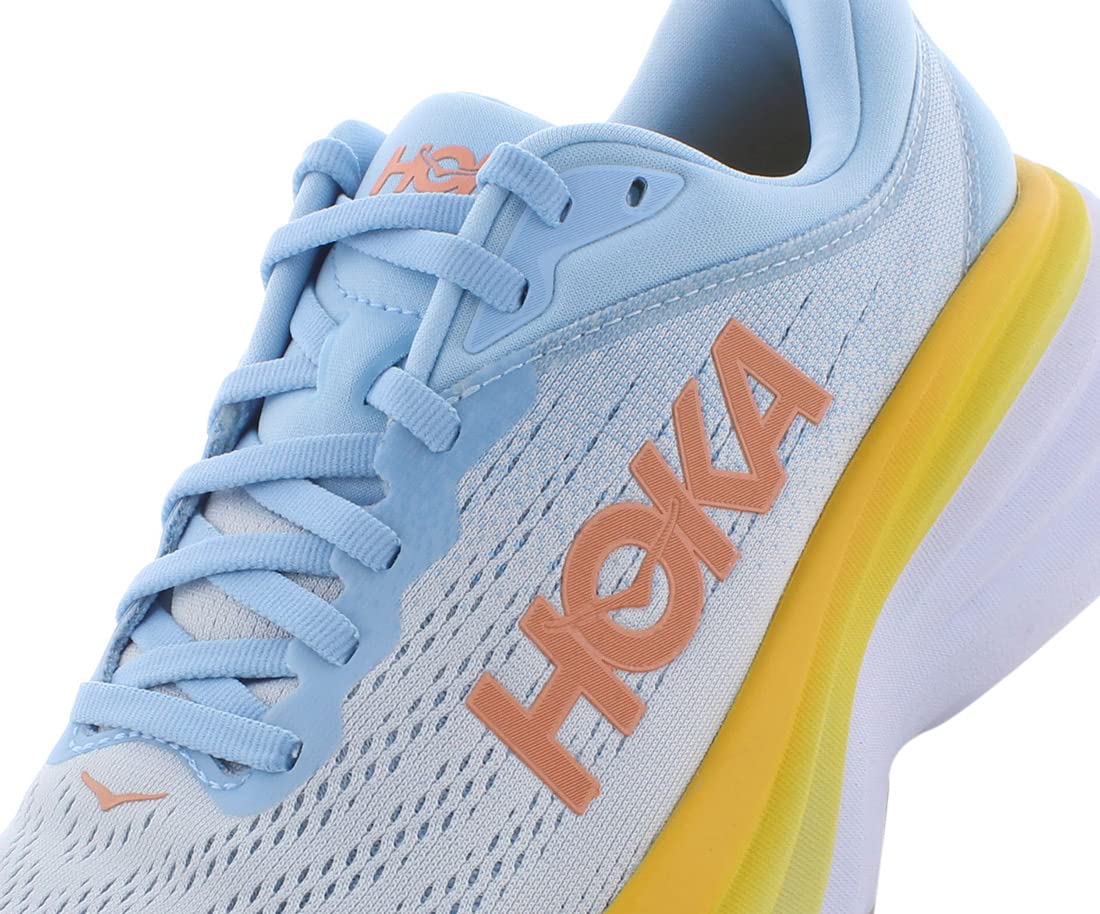 HOKA ONE ONE Bondi 8 Womens Shoes Size 8, Color: Summer Song/Country Air