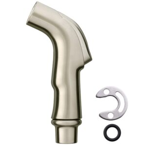 Sink Sprayer Replacement, Universal Kitchen Sink Sprayer,Houtingmaan Sink Sprayer Head, Kitchen Sink Side Sprayer Head, Brushed Nickel