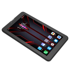 PUSOKEI Android Tablet, 7in 1080P IPS Touch Screen, 4GB RAM 32GB ROM, MT6592 8 Cores CPU, HD Dual Camera, Bluetooth 5.0, Dual Band WiFi, Dual SIM Slot, 6000mah Battery(Bright Blue)