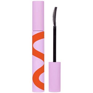 tower 28 makewaves vegan mascara, jet black, lengthening and volumizing mascara, no clumping or flaking, lightweight mascara for sensitive eyes