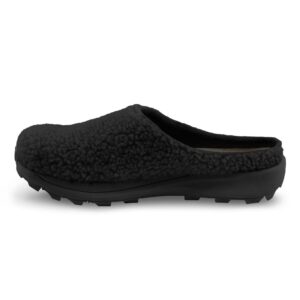 Topo Athletic Women's Lightweight Comfortable 4MM Drop Natural Recovery Shoes, Everyday Wear Slippers, Black/Black, Size 7.5