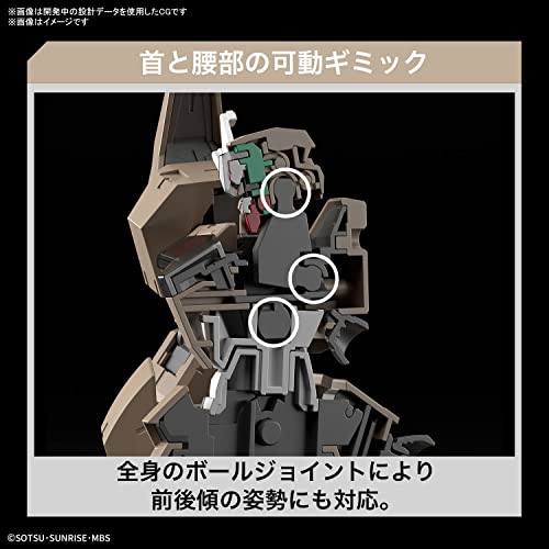 Bandai Hobby - Mobile Suit Gundam: The Witch from Mercury - #18 Gundam Lfrith Thorn, Bandai Spirits HG 1/144 Model Kit