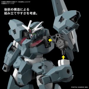 bandai hobby - mobile suit gundam: the witch from mercury - #17 gundam lfrith ur, bandai spirits hg 1/144 model kit