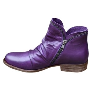 womens sandals, knee high boots women wide calf women heels cute boots zipper back shoes lace up heels leather vintage boots womens cowgirl boots purple