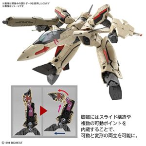 BANDAI HG 1/100 Macross Plus YF-19 1/100 Scale Color-Coded Plastic Model 2639639 [Japan Import]