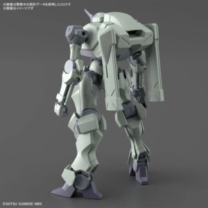 Bandai Spirits HG Mobile Suit Gundam Mercury Witch Zawart, 1/144 Scale, Color-Coded Plastic Model, Gray