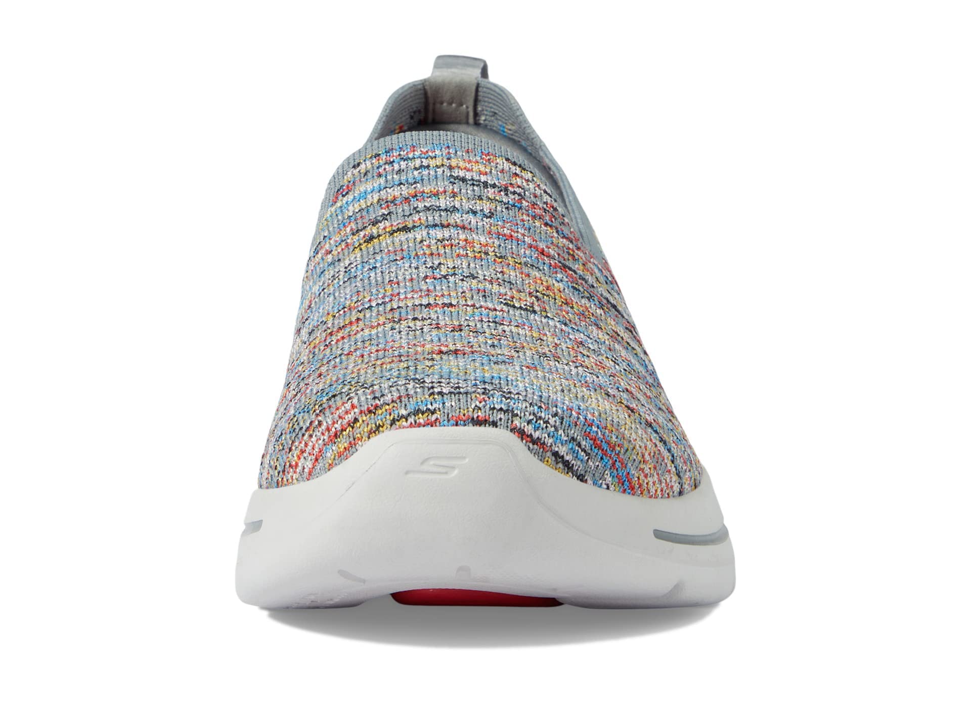 Skechers Go Walk Arch Fit Multicolored Knit Gray/Multi 7 B (M)