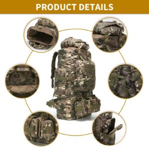 Tianya Outdoor Military Tactical Backpack Molle Assault Backpack Mountaineering Backpack Outdoor Sports Backpack