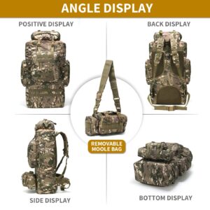 Tianya Outdoor Military Tactical Backpack Molle Assault Backpack Mountaineering Backpack Outdoor Sports Backpack