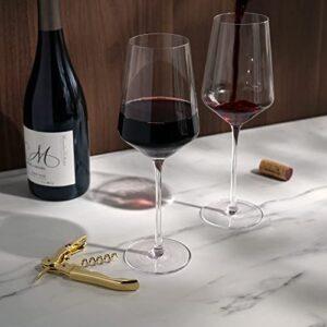 Viski Corkscrew Gift Box Wine Glass Sets, Set of 3, Clear (10990)