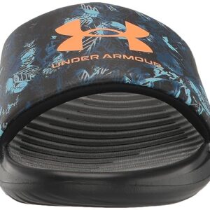 Under Armour Women's Ansa Graphic Fixed Strap, (406) Blizzard/Black/Bubble Peach, 9, US