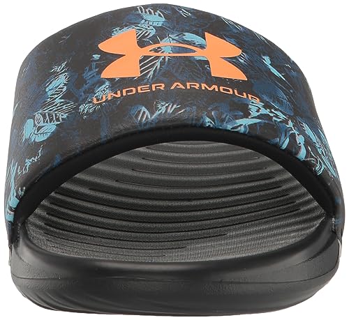 Under Armour Women's Ansa Graphic Fixed Strap, (406) Blizzard/Black/Bubble Peach, 9, US