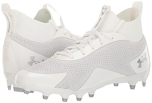 Under Armour Women's Glory 2 MC, (100) White/White/Metallic Silver, 8, US