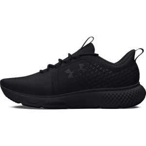 under armour women's charged decoy running shoe, (002) black/black/black, 8