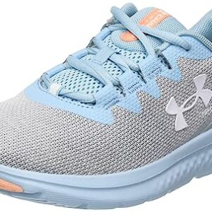 Under Armour Women's Charged Impulse 3 Knit, (102) Mod Gray/Blizzard/White, 9, US