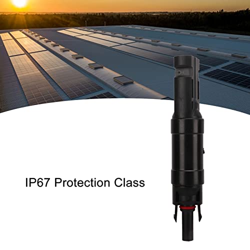 Eujgoov 2Pcs Inline Holder 1000VDC 20A Waterproof Solar Pannel Connector Cable Connectors Solar System Accessories